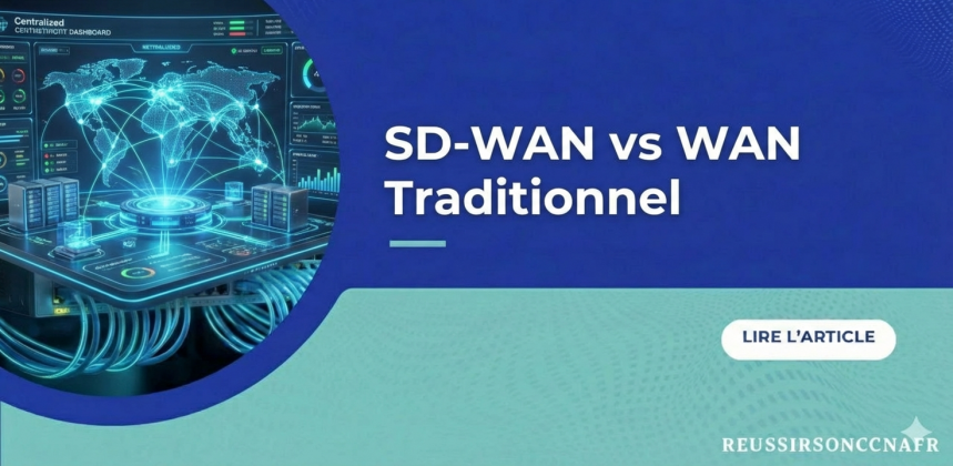 SD-WAN vs WAN Traditionnel – Réussir son CCNA
